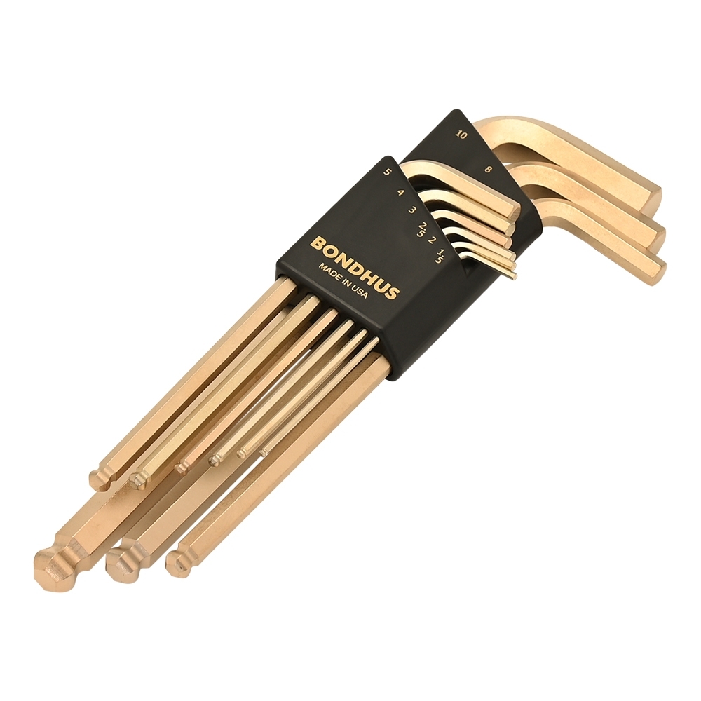 Jogo de Chaves Allen Abauladas 1,5 a 10mm BONDJ109 Bondhus | Celmar